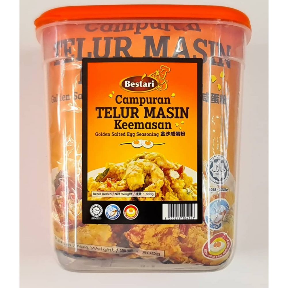 BESTARI SALTED EGG 800gm - Saga Mission