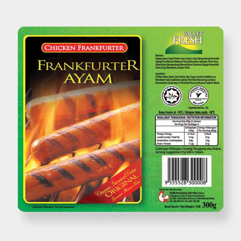 VALLEY FRESH CHICKEN FRANK - Saga Mission